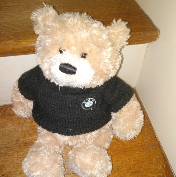 Gund | Toys | Gund Bmw Cream Teddy Bear Rare Find Collectable Bear ...